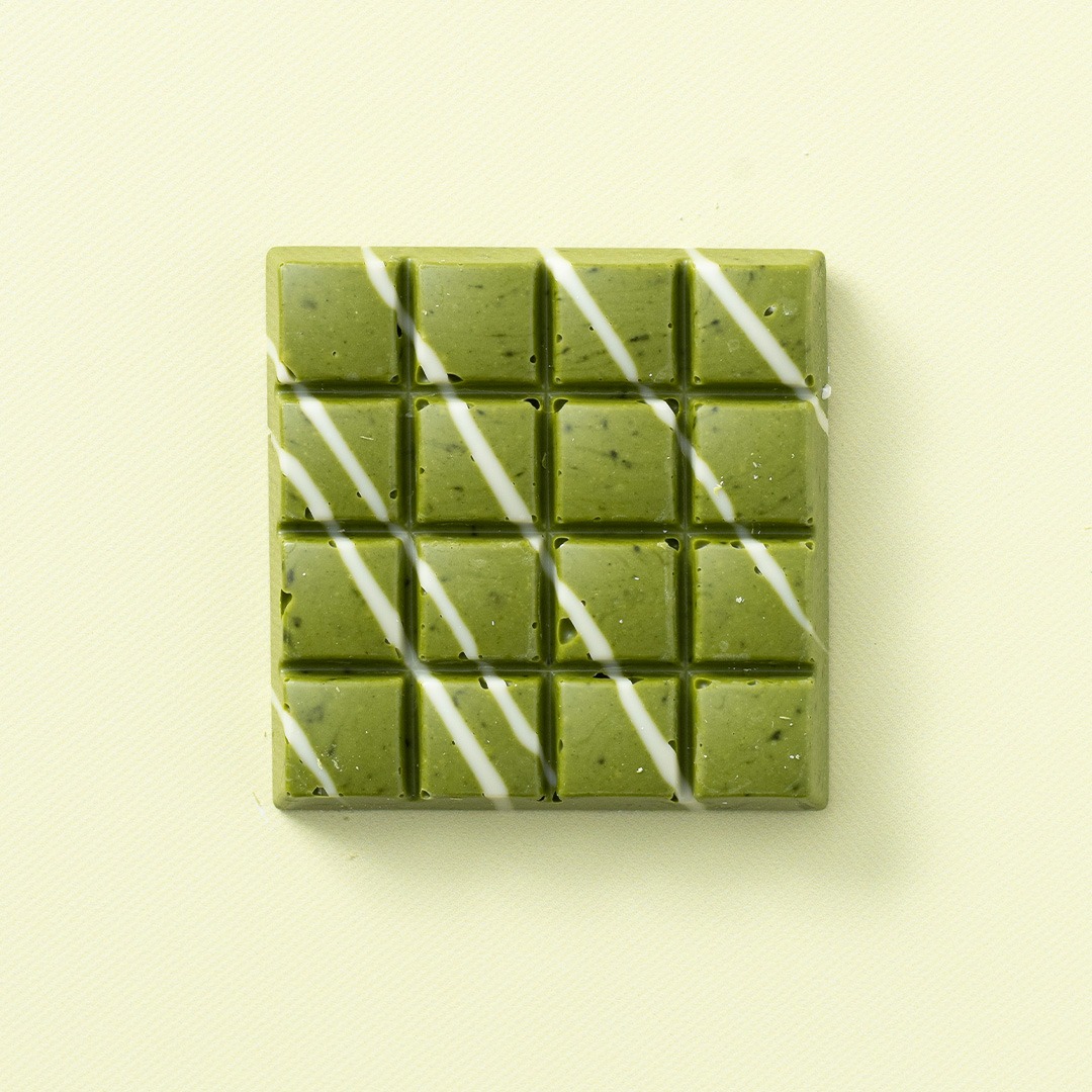 Choc block matcha wit 100 gram kopen | De Notenshop